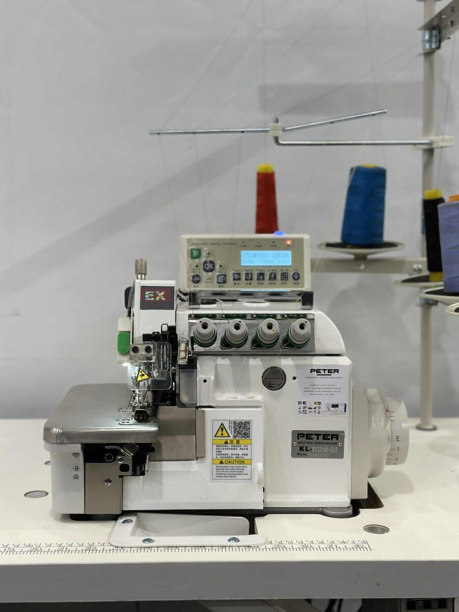 EX32 automatic overlock sewing machine - Peter Industrial Sewing Machines